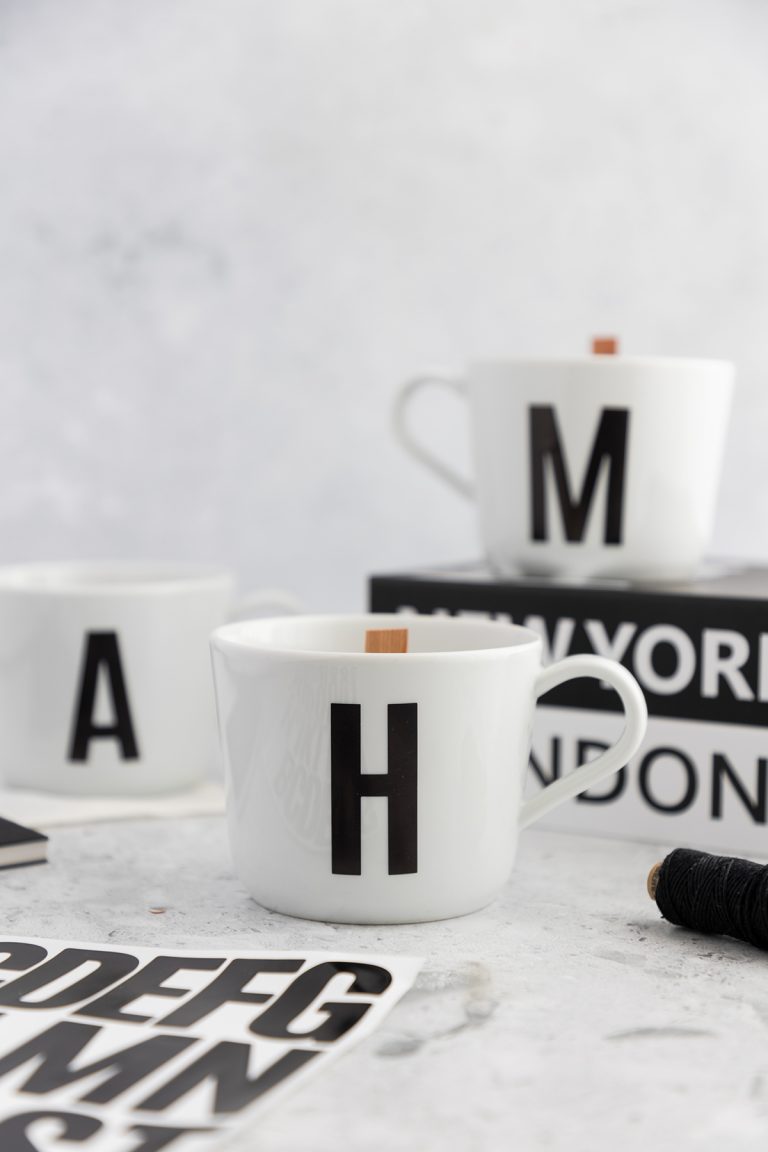 Stilvolle Geschenkidee: DIY Kerzen in Tassen basteln
